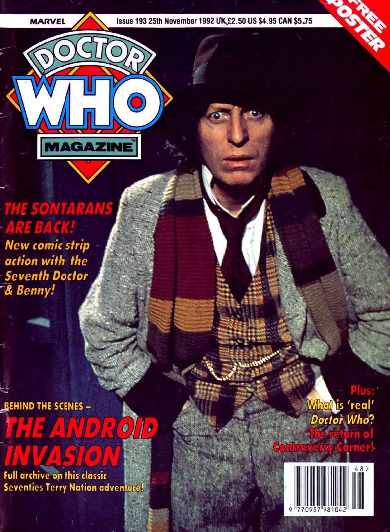 Doctor Who Magazine Flashback – Issue 193 | Archive Television Musings