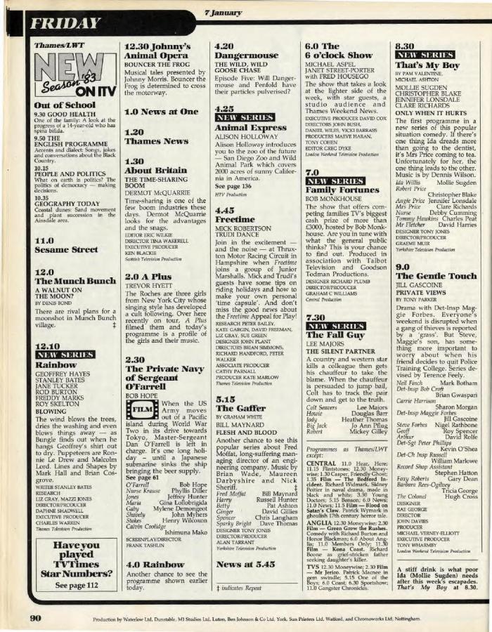 BBC Drama – 1980’s | Archive Television Musings