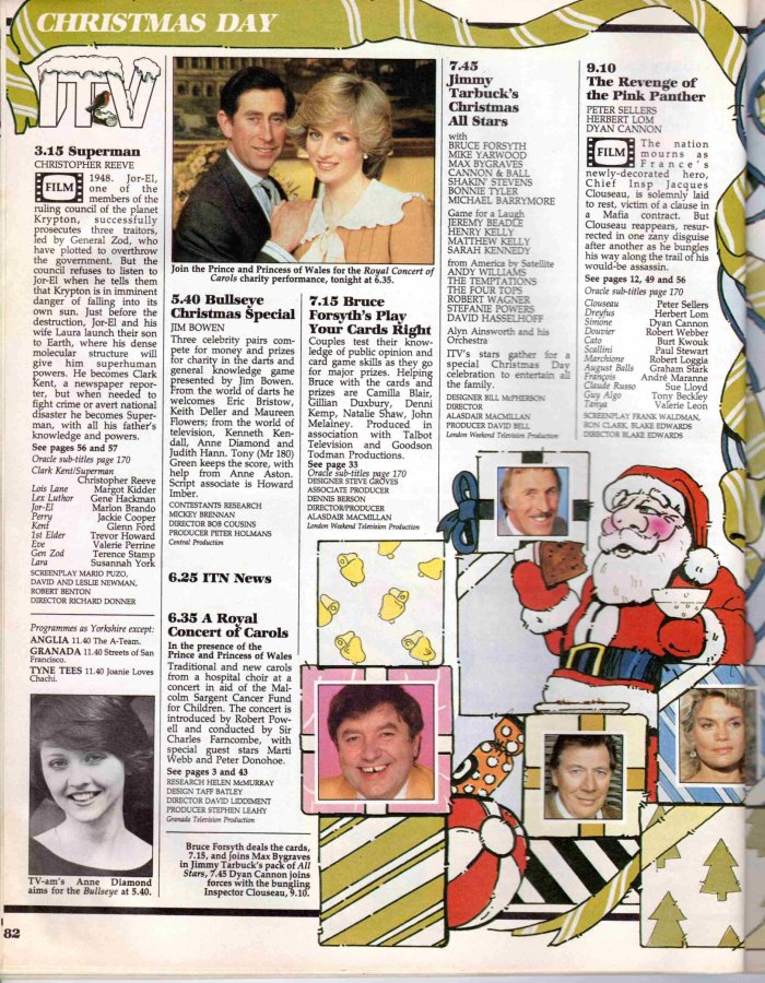 Back to Christmas 1983 (25th December 1983) | Archive Television Musings
